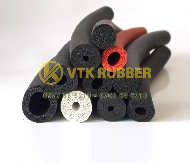 Ron cao su xốp tròn kín khít cửa tại Cần Thơ - VTK Rubber